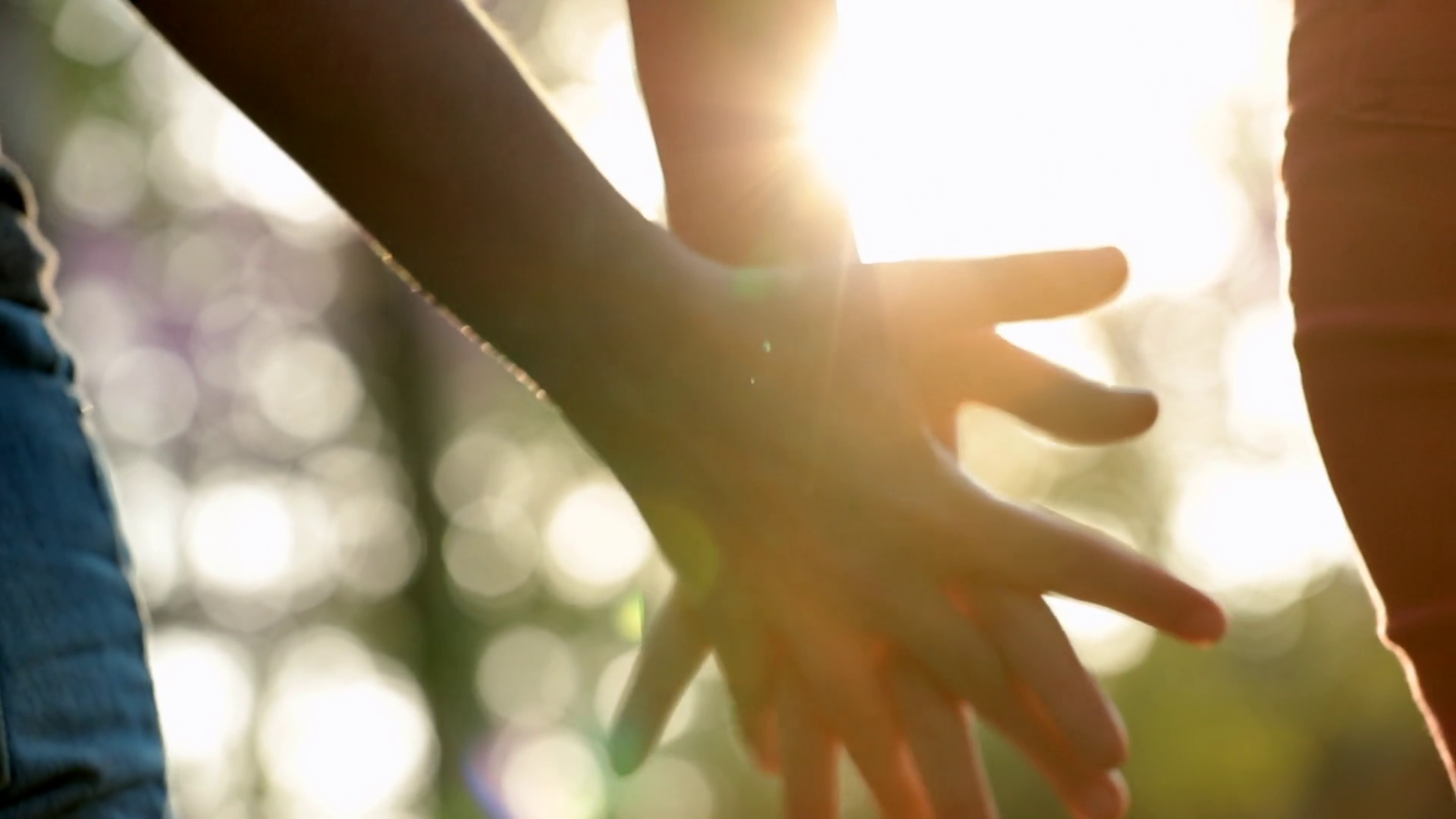 Two People Joining Hands Together In Stock Footage SBV-349215153 ...