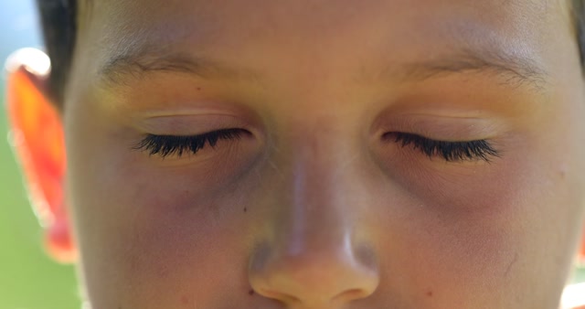 Boy Face Close Up Stock Footage: Royalty-Free Video Clips - Storyblocks