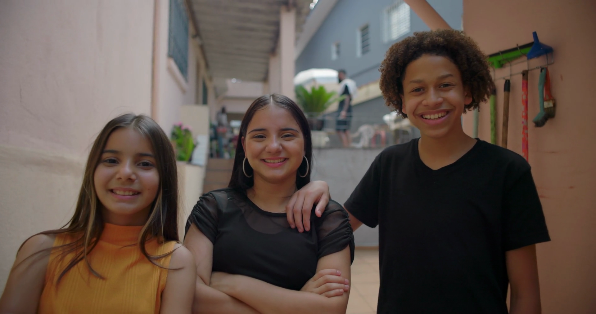 Teenagers Smiling Confidently In Suburban Stock Footage SBV-351912066 ...