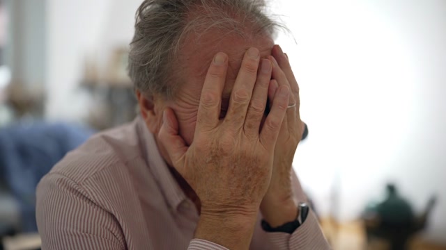 Older Man Shaking His Head No Stock Footage: Royalty-Free Video Clips ...