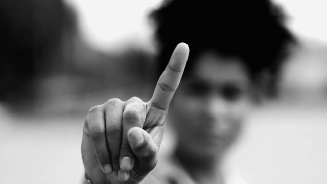 Woman Pointing Fingers Gun Stock Footage: Royalty-Free Video Clips ...