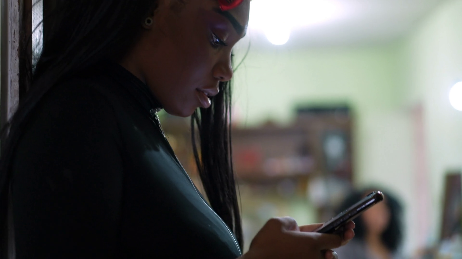 A Teen Girl Reacting With Shock To News Stock Footage SBV-348698197 ...