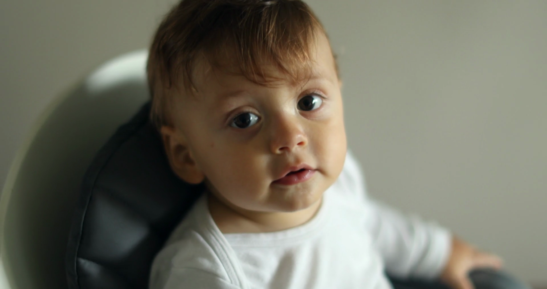 Little Boy Pointing At Camera Smiling Stock Footage SBV-348529254 ...