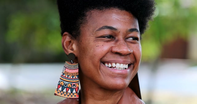 Woman Smile African Stock Footage: Royalty-Free Video Clips - Storyblocks