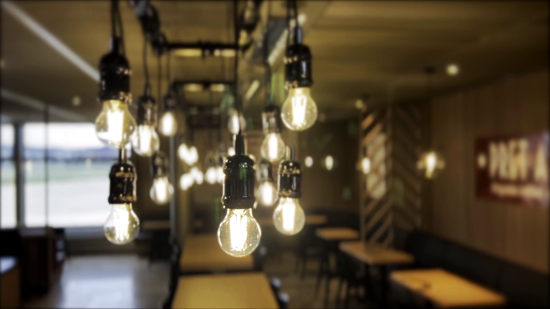 Stylish Illumination Trendy Edison Bulbs Stock Footage SBV-348573709 ...