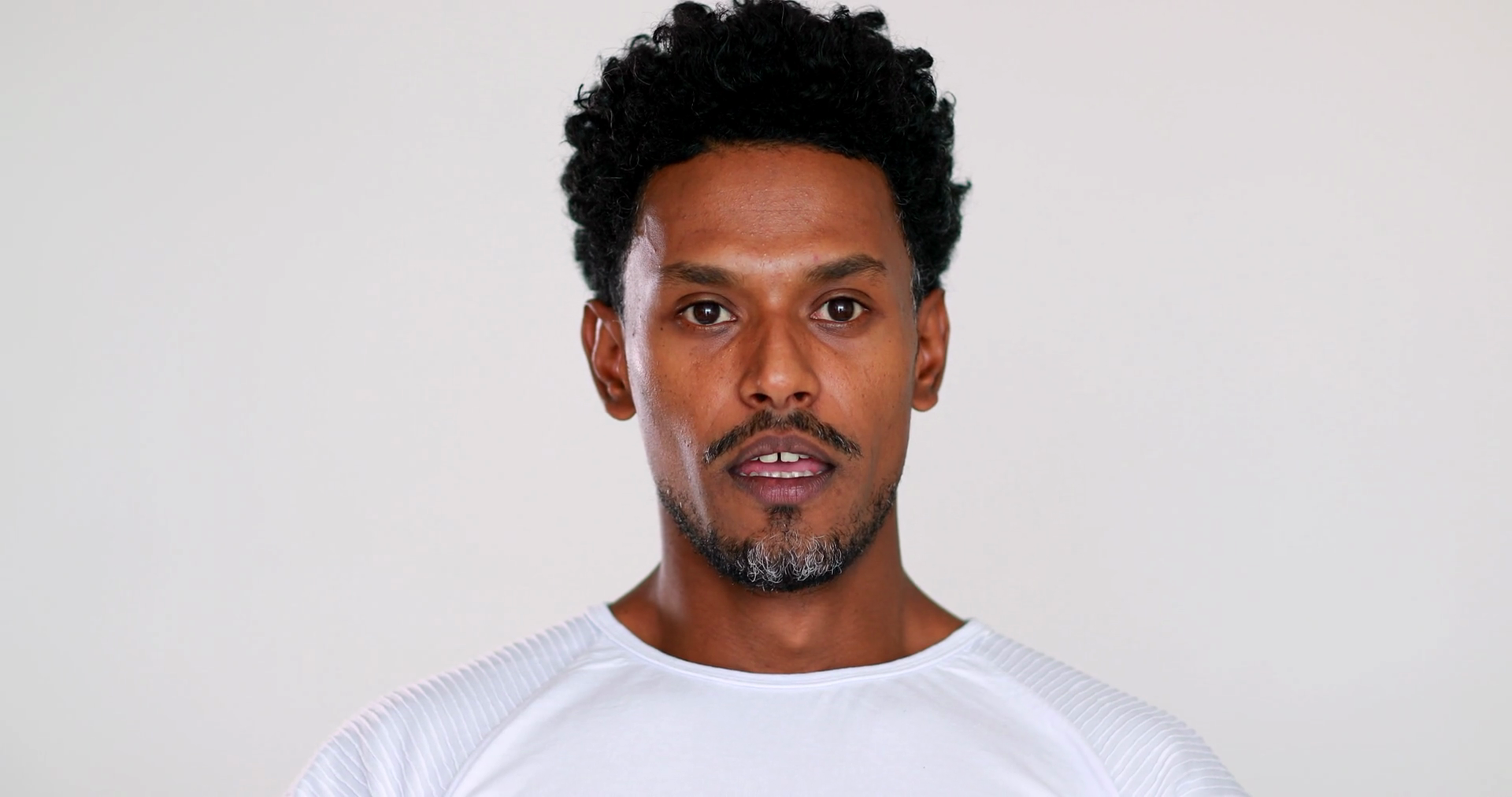 Black African Man Casting Wary Look Reacting Stock Footage SBV ...