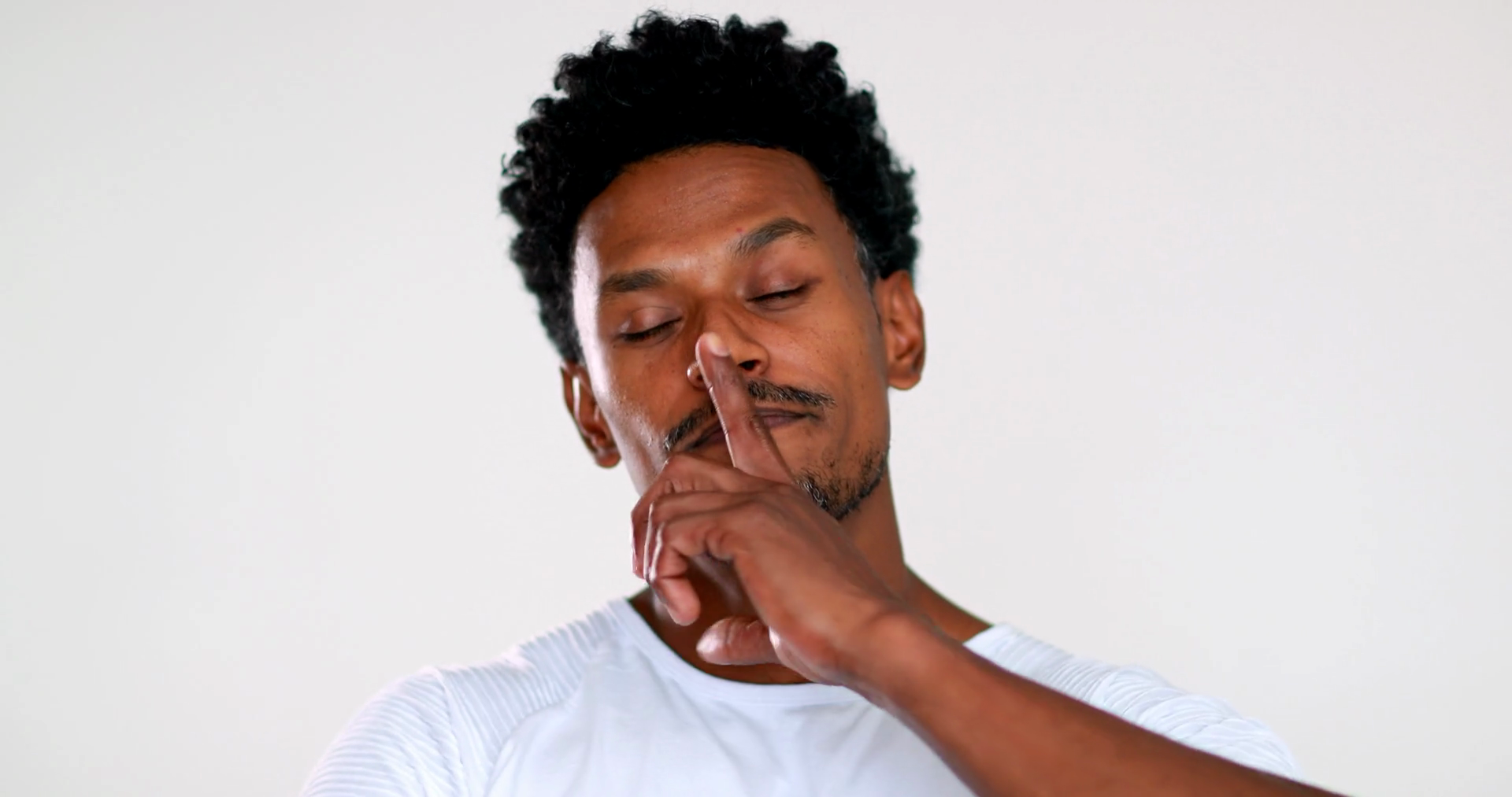 Pensive Person Thinking About Decision Face Stock Footage SBV-348467716 ...