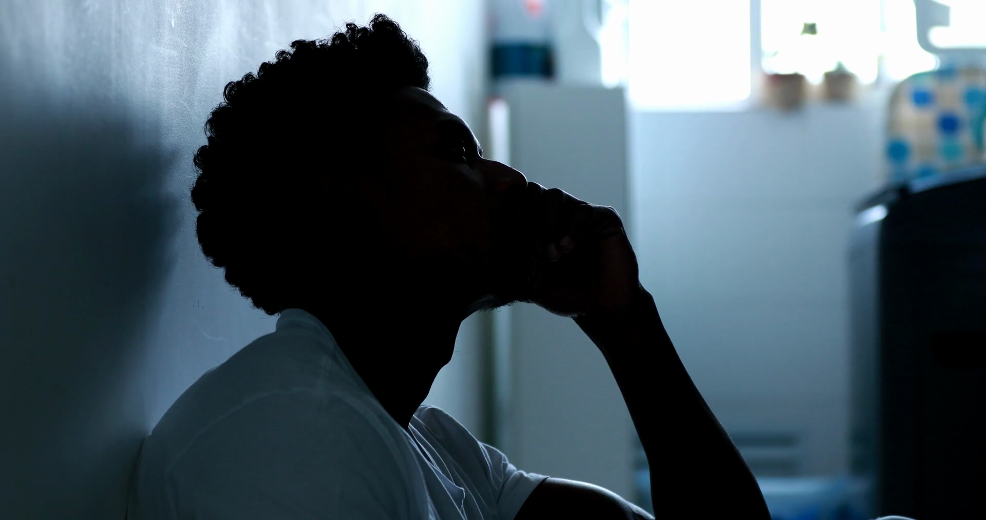 Individual Engulfed In Profound Emotional Stock Footage SBV-348463364 ...