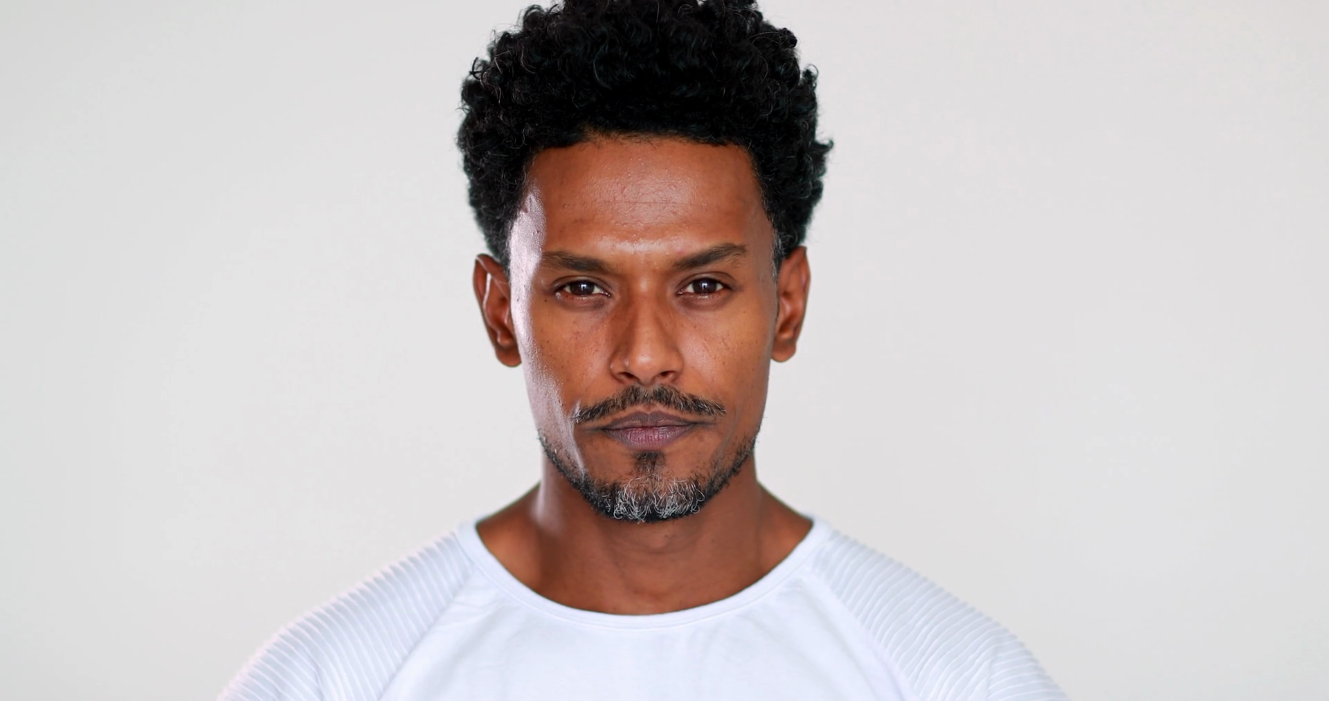 Distressed African Individual Grappling With Stock Footage SBV ...