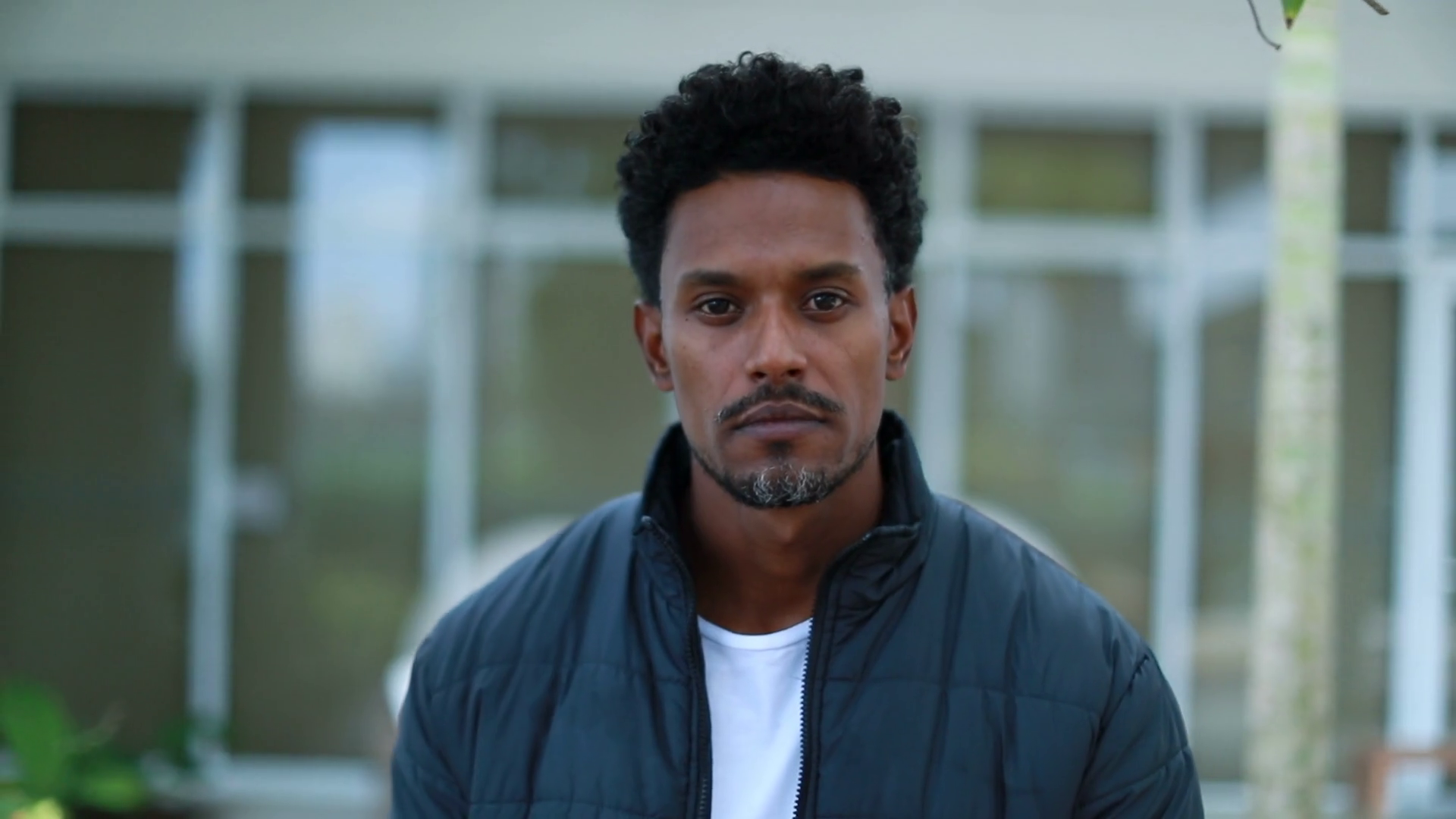 Determined African Man Advancing Towards Stock Footage SBV-348470561 ...