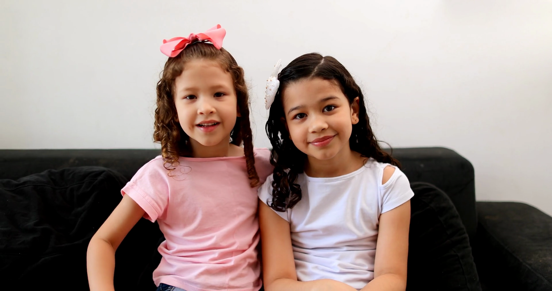 Twin Darlings Communicating Expressively To Stock Footage SBV-348474697 ...