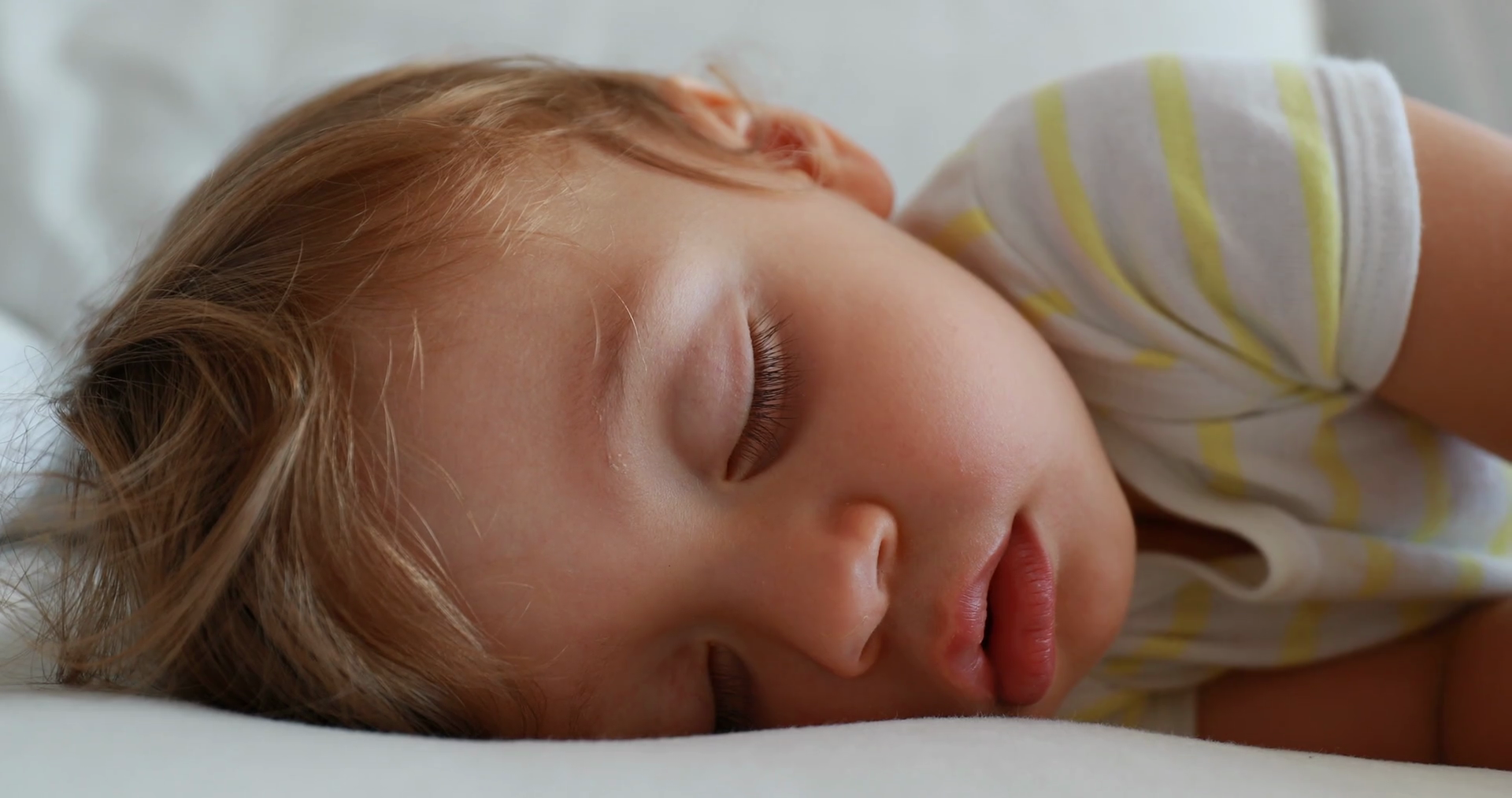 Baby Face Sleeping Infant Child Asleep Stock Footage SBV-348541434 ...