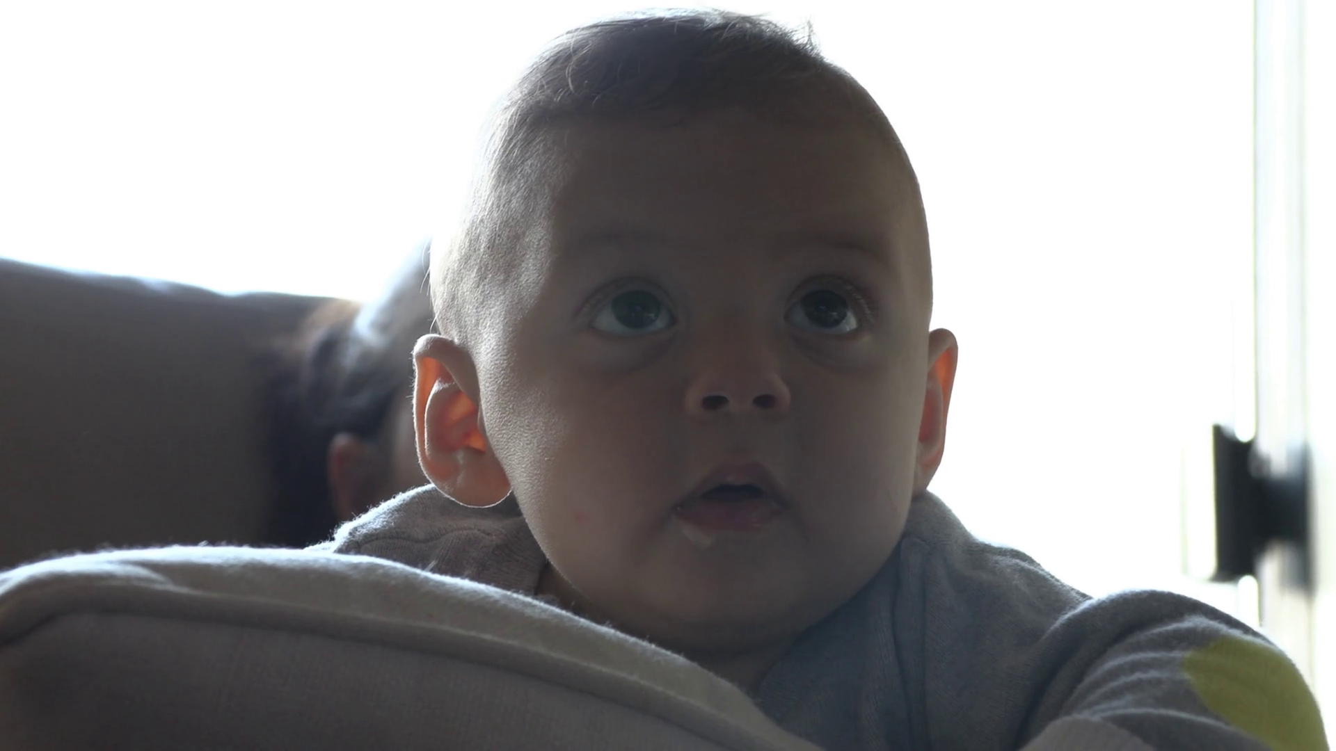 Tv Transfixion: Infant's Hypnotic Stock Footage SBV-348412287 - Storyblocks