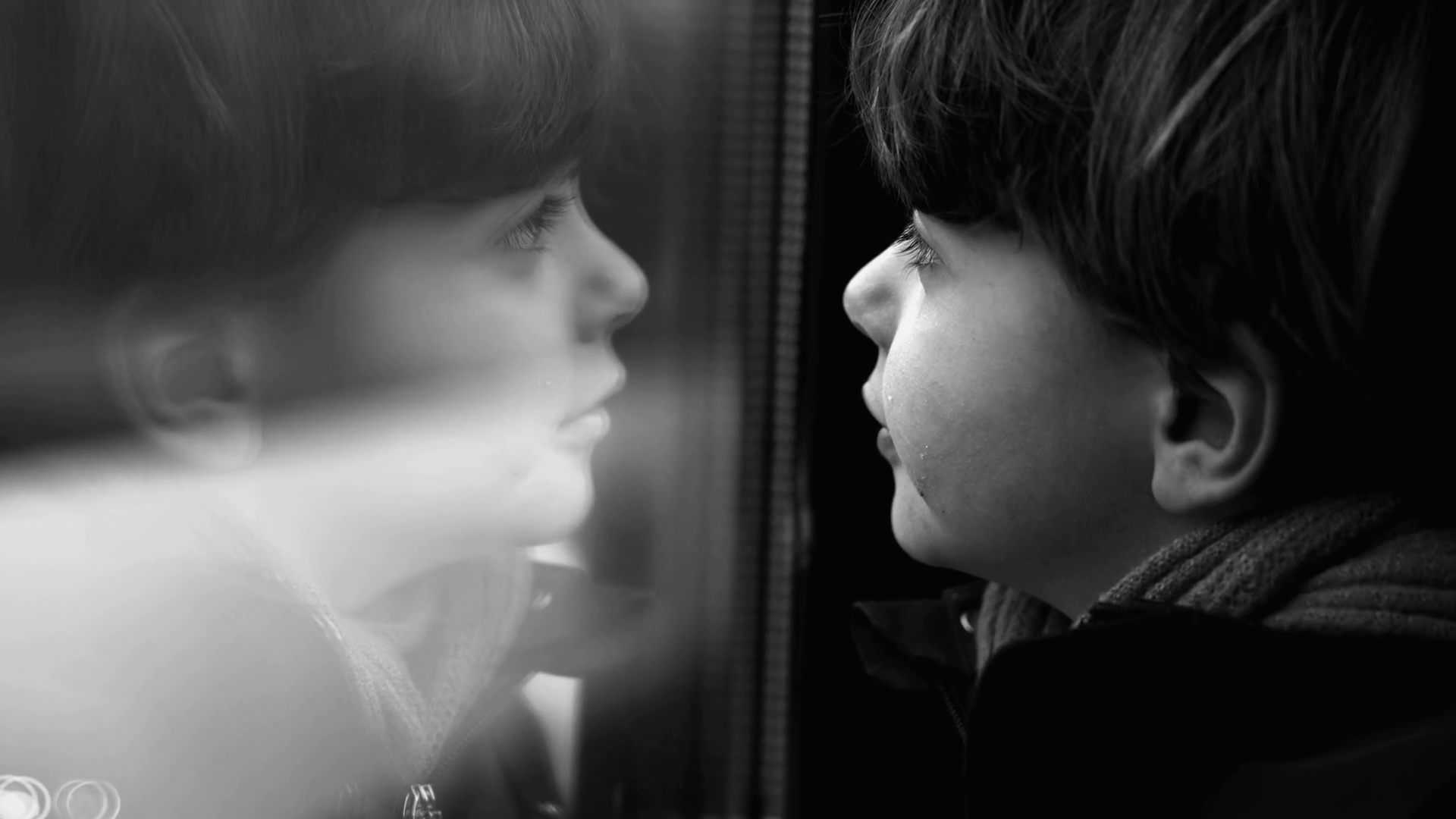 Introspective Close-up Of Child's Thoughtful Stock Footage SBV ...