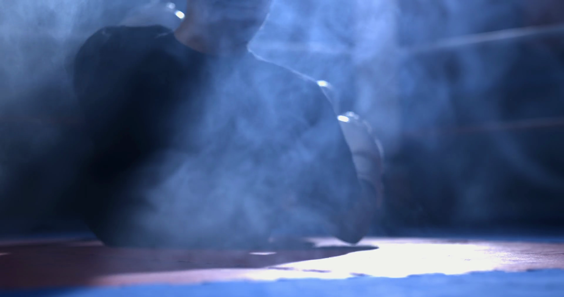 Boxer Getting Up From Floor Being Kicked To Stock Footage SBV-348594682 ...