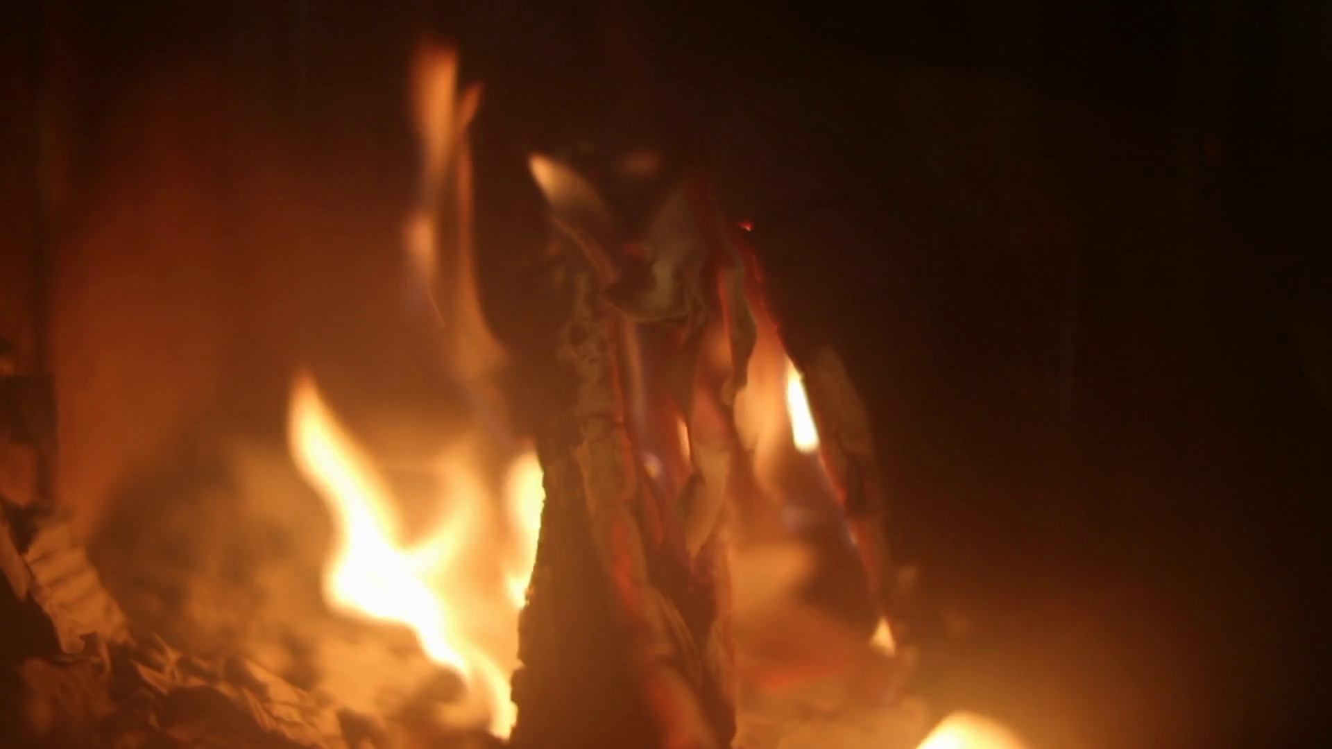 Burning Logs In Fire Place Stock Footage SBV-348558781 - Storyblocks