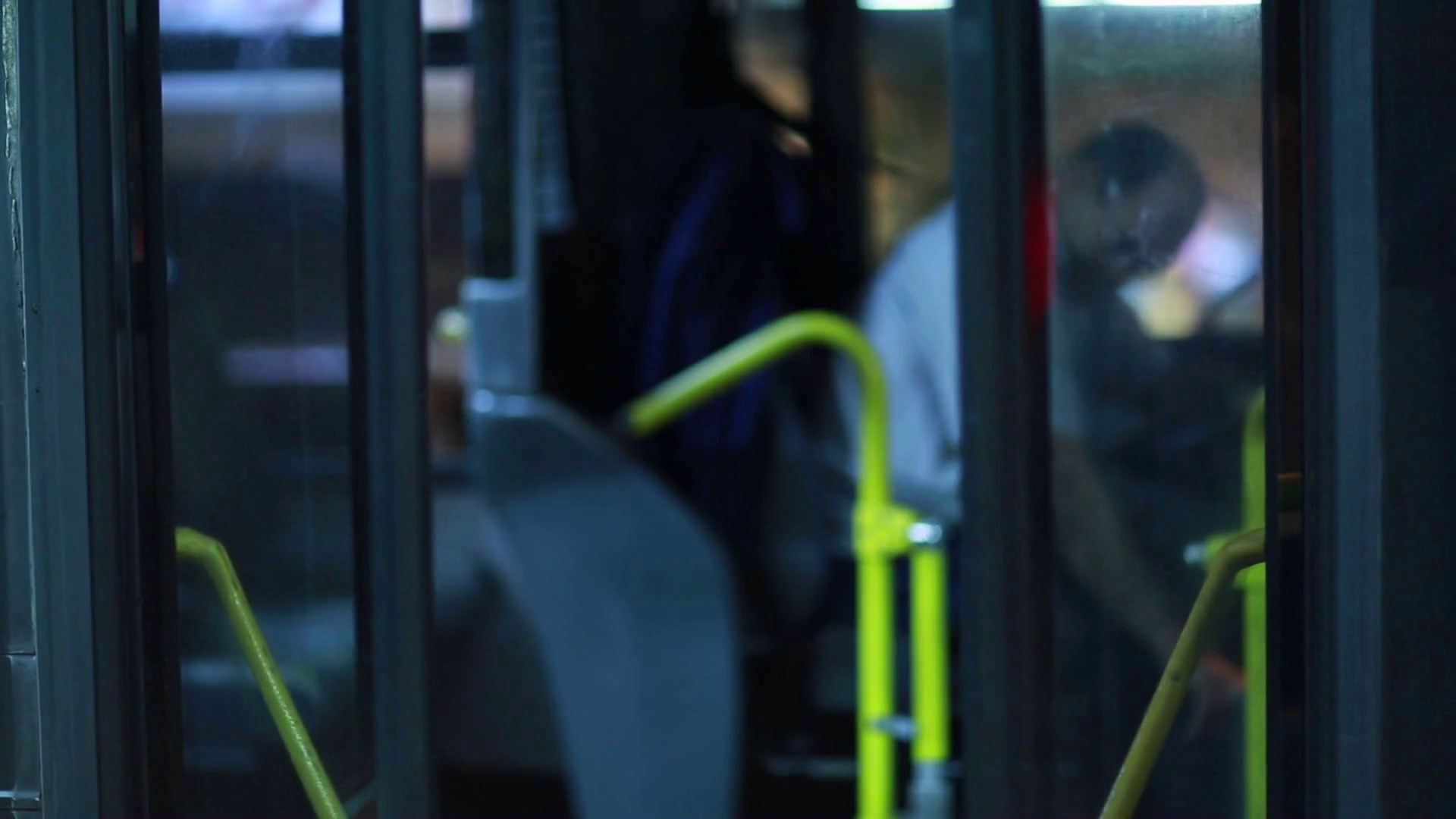 Bus Opening Door Passenger To Enter Stock Footage SBV-348436188 - Storyblocks