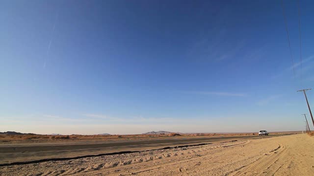 Empty Road Side View Driving Stock Footage: Royalty-Free Video Clips ...