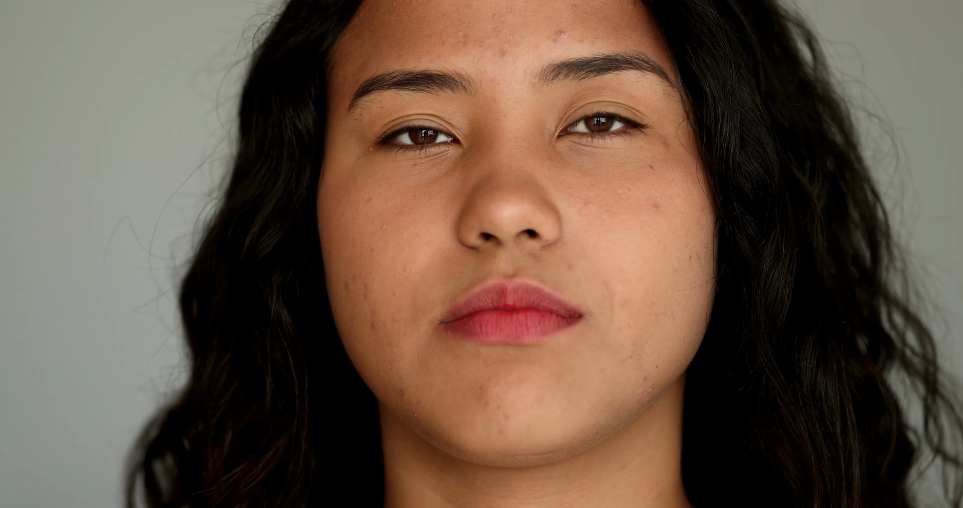 Casual Hispanic Young Woman Face Latina Girl Stock Footage SBV ...