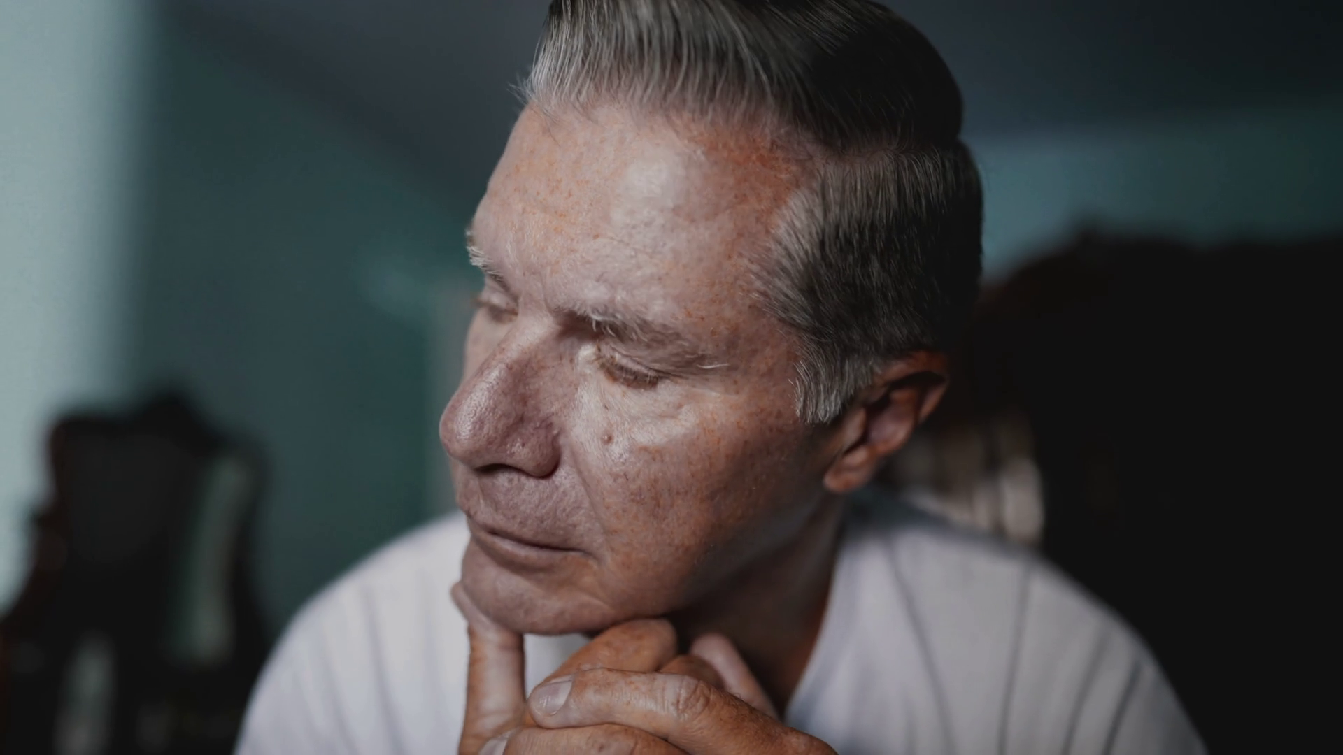 Caucasian Middle Aged Man Struggling With Stock Footage SBV-348659327 ...