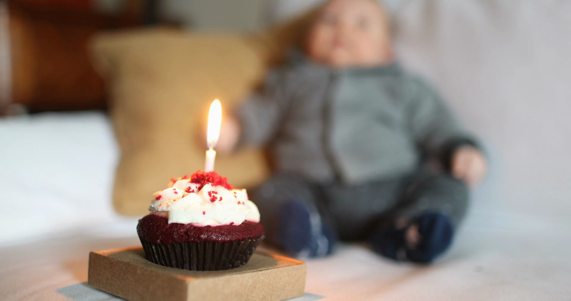 Monthiversary Delight: Celebrating Baby's Stock Footage SBV-348427312 ...