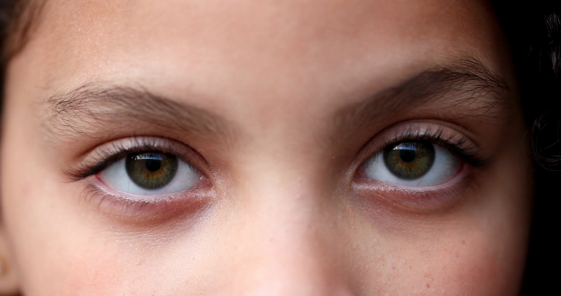 Child Closing Opening Eyes Smiling Macro Stock Footage SBV-348899733 ...