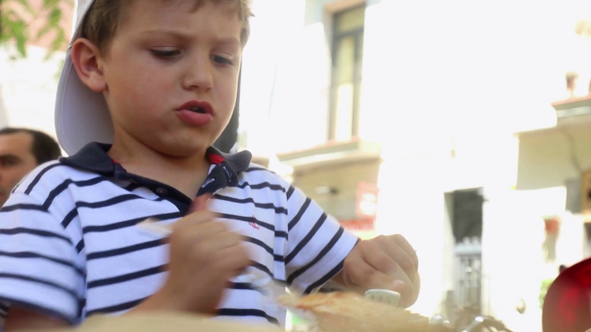 Exploring Food Independence: Young Boy Stock Footage SBV-348438282 ...