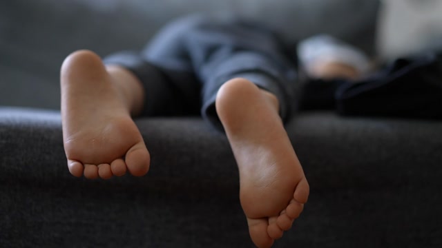 Kid Boy Feet Stock Footage: Royalty-Free Video Clips - Storyblocks