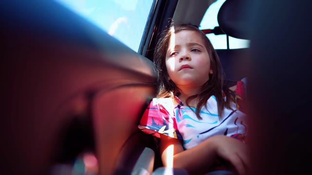 Little Girl Driving Car Stock Footage: Royalty-Free Video Clips ...