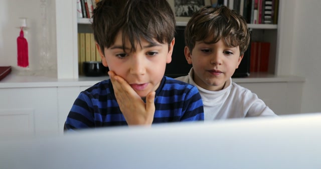 Kids Reading Online Stock Footage: Royalty-Free Video Clips - Storyblocks