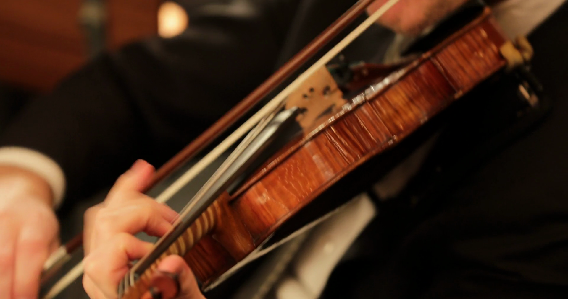 Close Up Of Ciolinist Playing Violin At Stock Footage SBV-348547402 ...