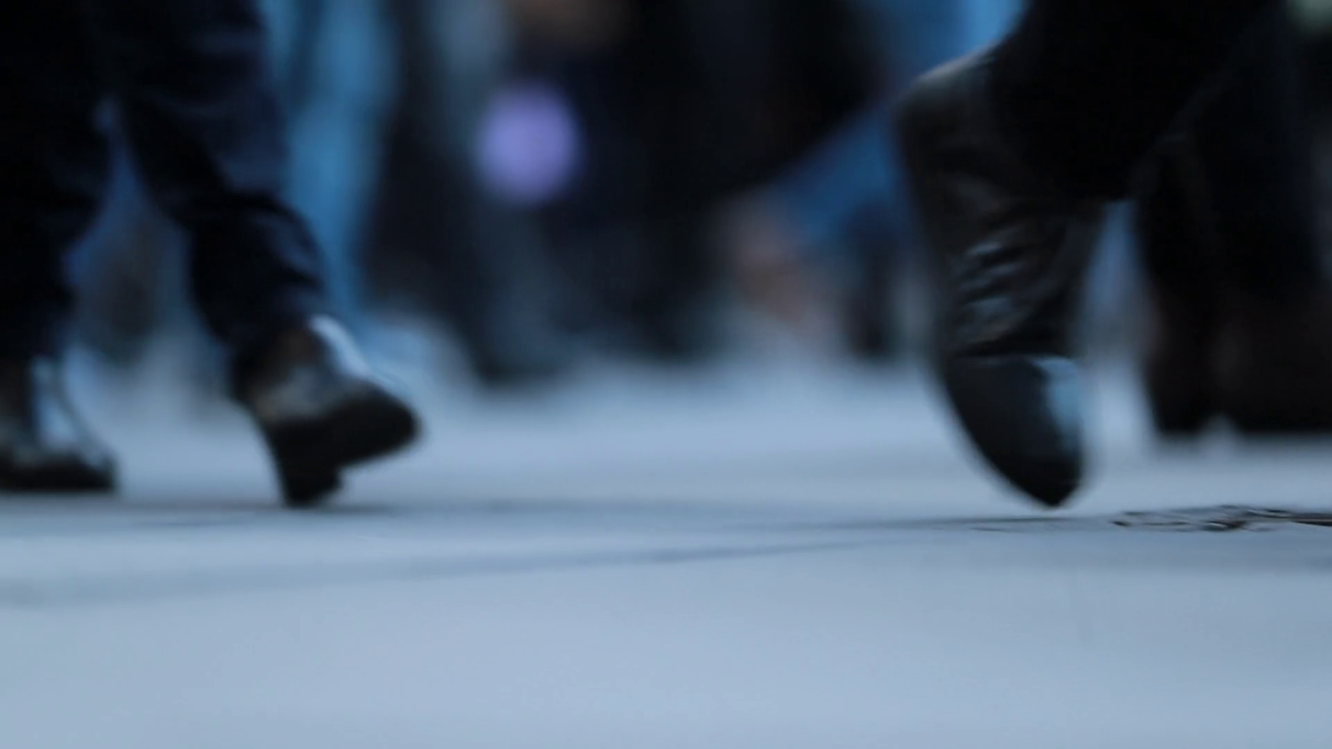 Close Up Of Crowd Feet In 120 Fps Legs Of Stock Footage SBV-348542816 ...