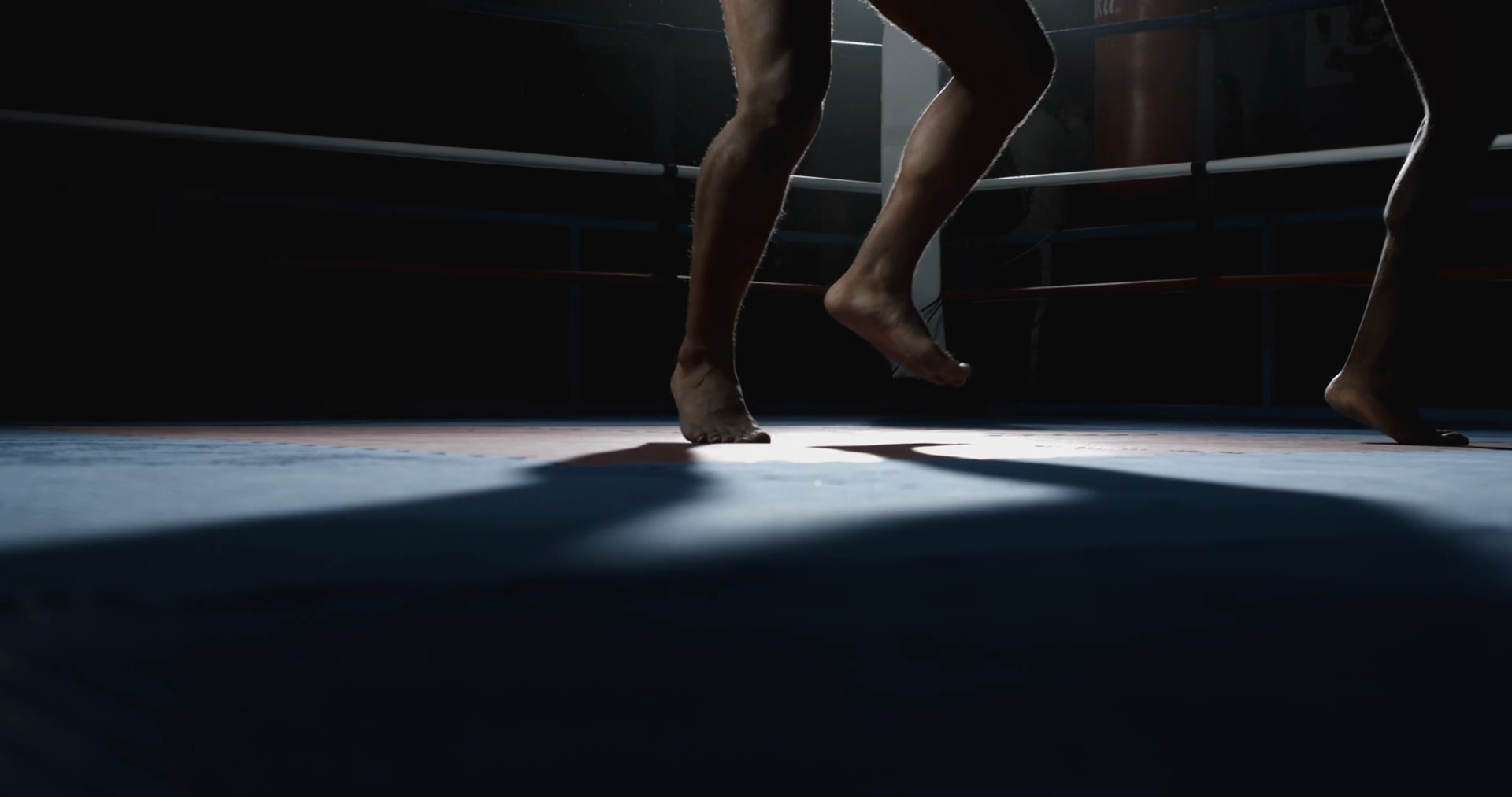 Close Up Of Fighter Legs Feet Standing Stock Footage SBV-348605212 ...