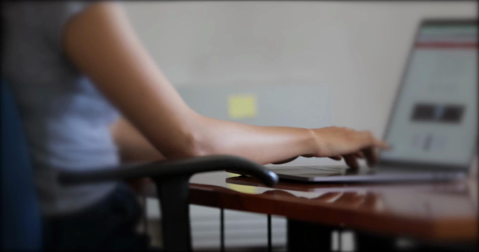Close Up Of Girl Hands Typing On Computer Stock Footage SBV-348499787 ...