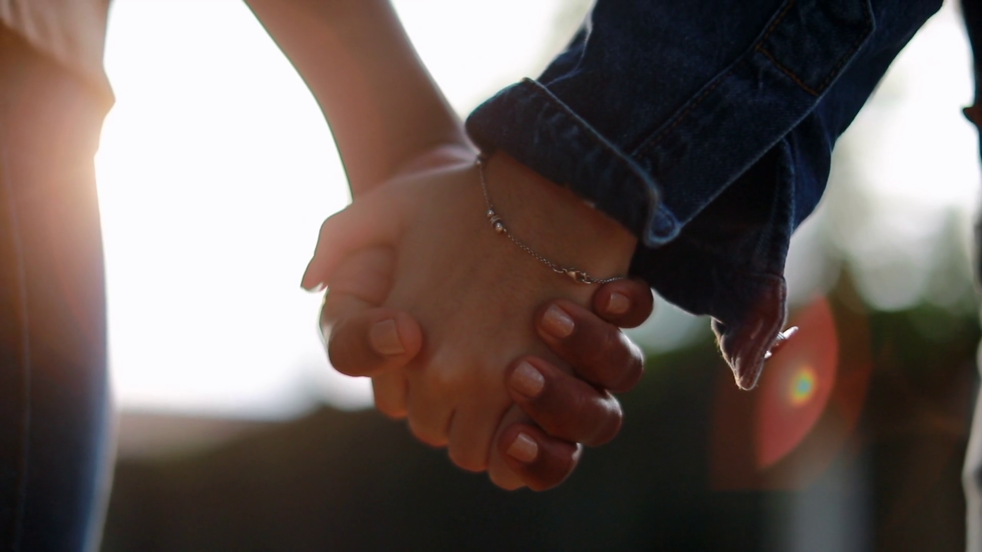 Close Up Of Hands Joining Together With Stock Footage SBV-348689154 ...