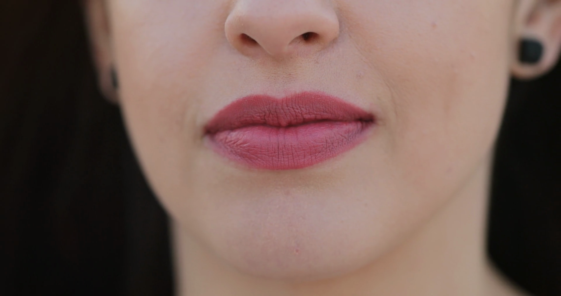 Close Up Of Hispanic Latina Girl Mouth Stock Footage SBV-348504742 ...