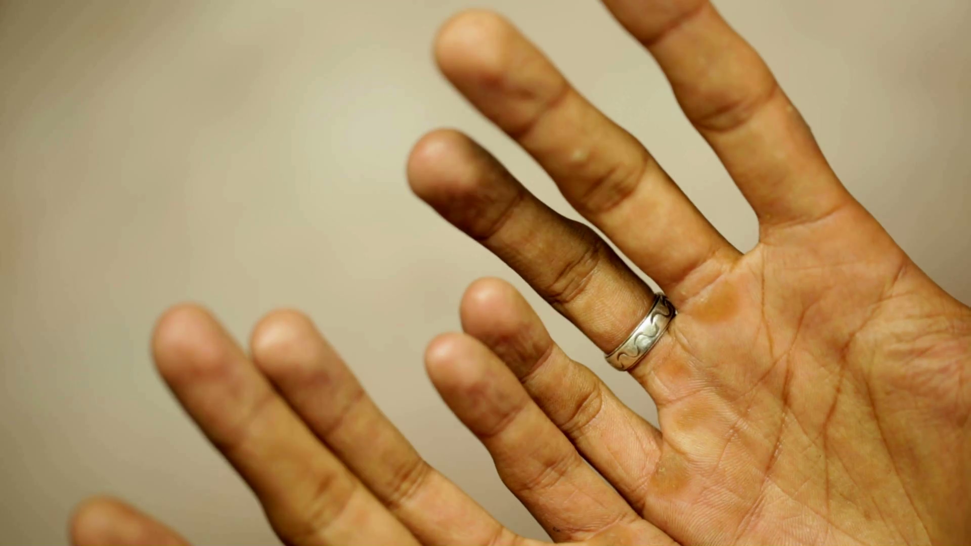 Close Up Of Man Hands Closeup Of Man Opening Stock Footage SBV ...