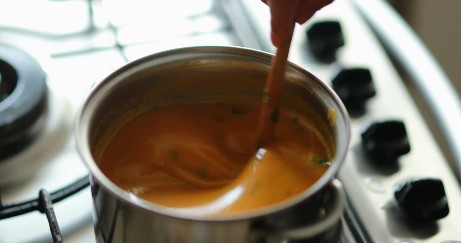 Stirring Sunshine: Closeup Of Hand Mixing Stock Footage SBV-348424661 ...