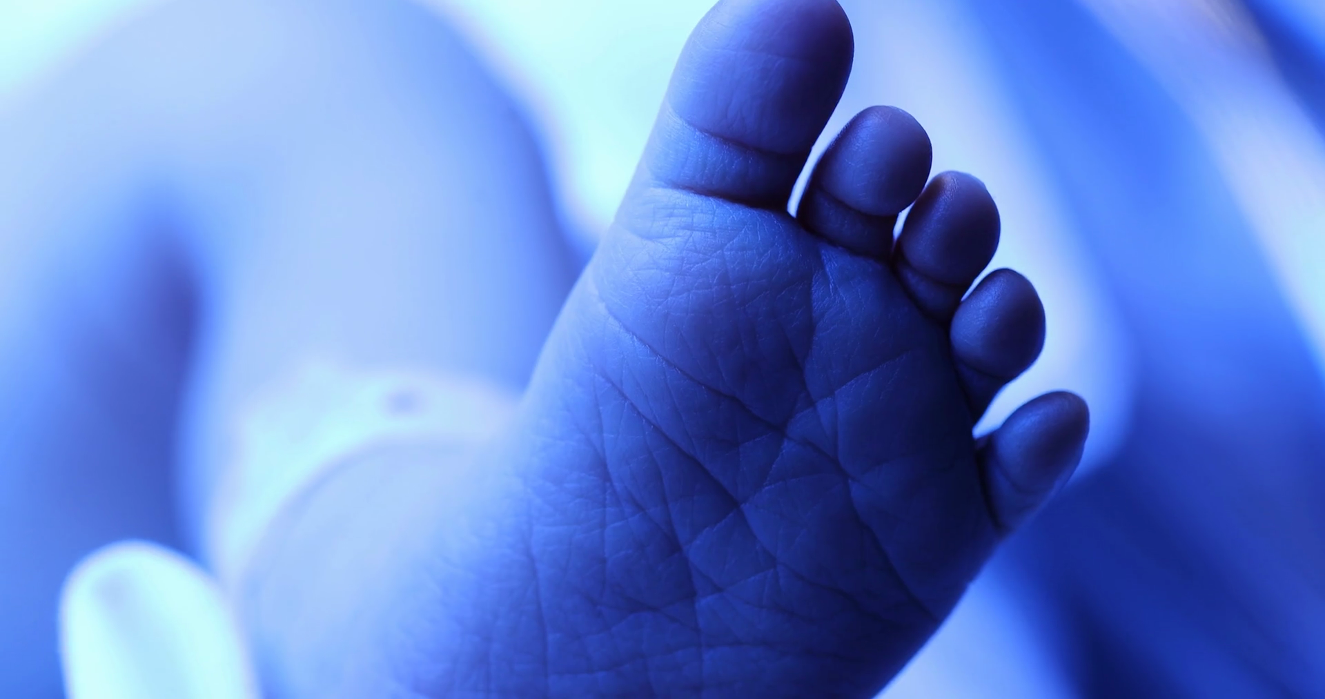 Gentle Healing: Close-up Of Newborn Stock Footage SBV-348431868 ...