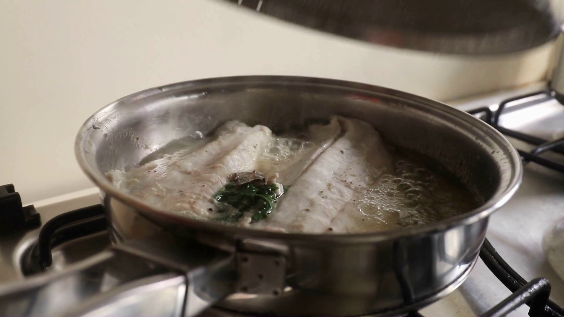 Preparing Fish With Skillful Presentation Stock Footage SBV-348439230 ...