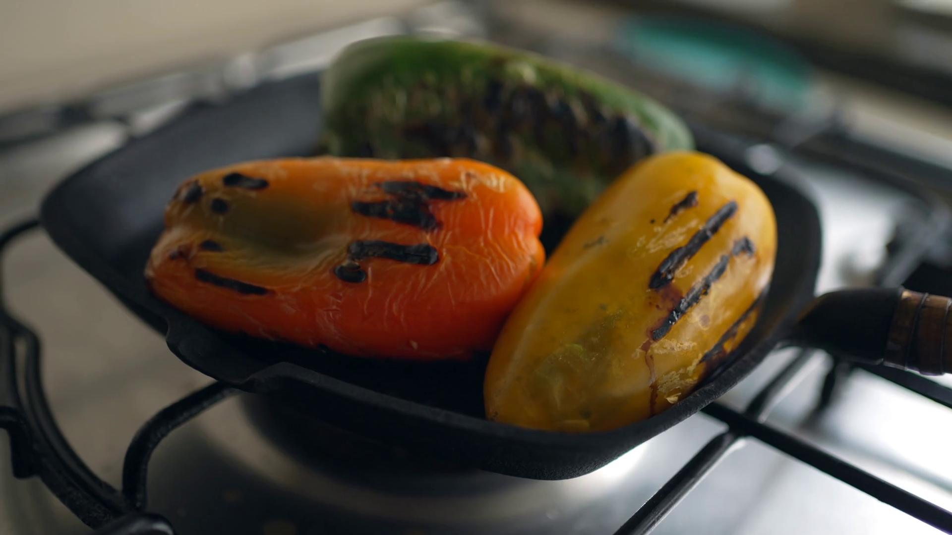 Pepper Pan Harmony: Sizzling Symphony Of Red Stock Footage SBV ...