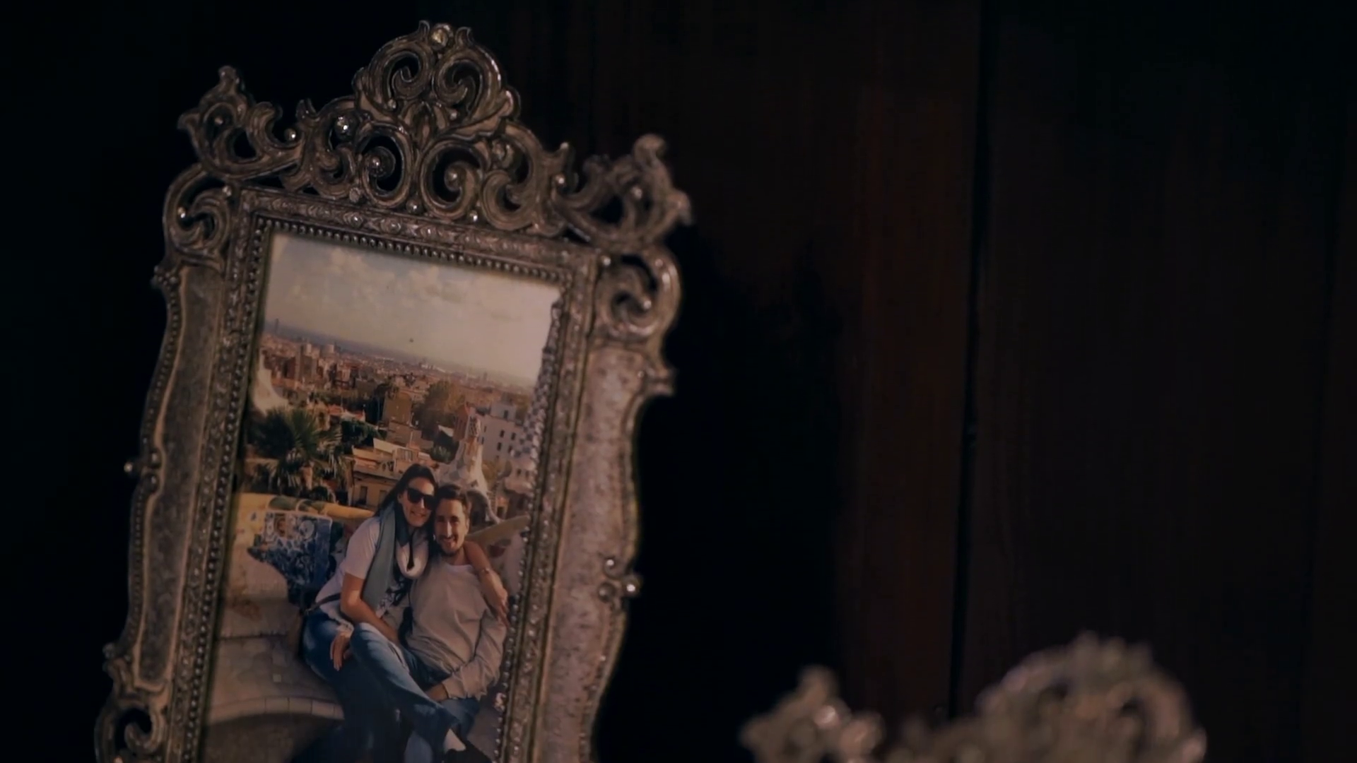 Framed Photographs Of Young Couple In Stock Footage SBV-348488930 ...