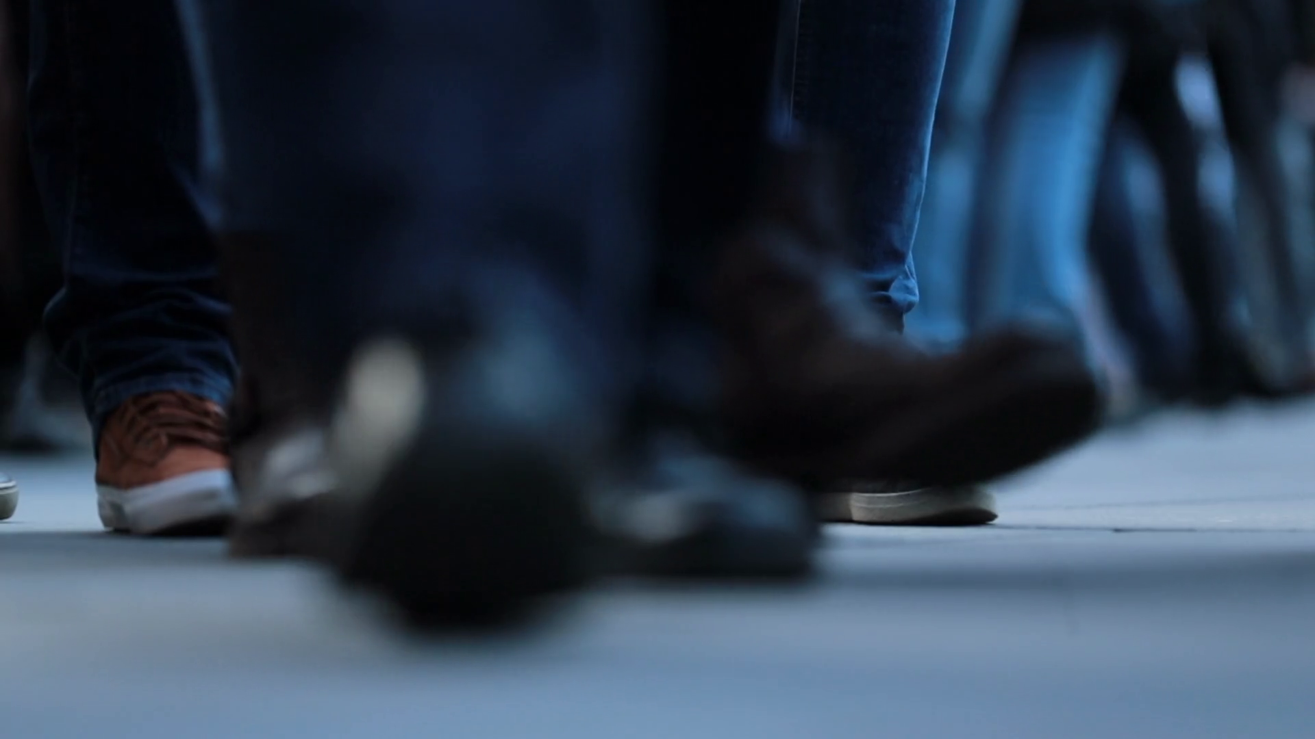 Crowd Feet In 120 Fps Legs Of Crowd People Stock Footage SBV-348543464 ...