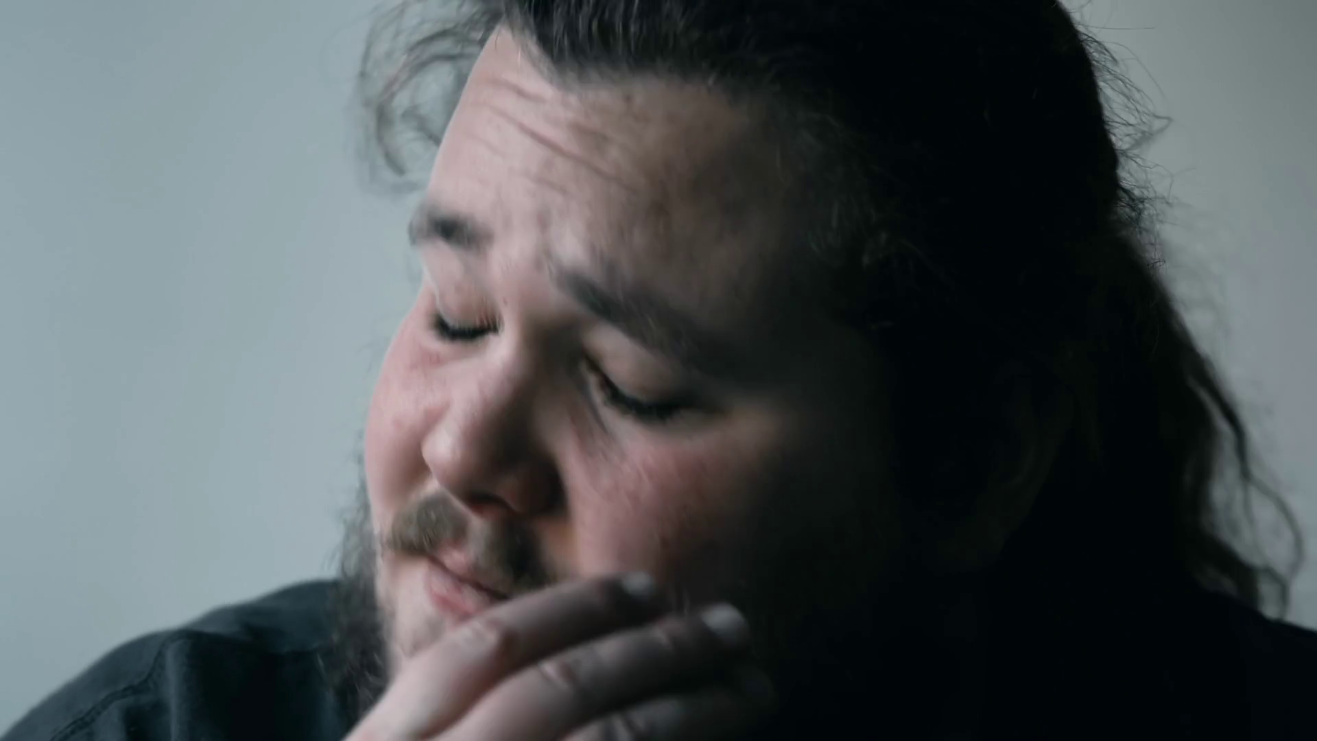 Distressed Man Overwhelmed Emotions Stock Footage SBV-348438805 ...