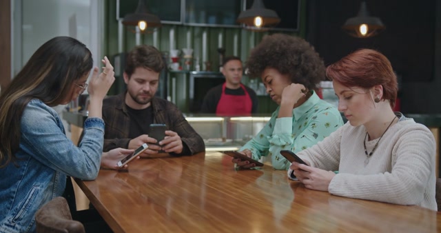 People Using Phones Stock Footage: Royalty-Free Video Clips - Storyblocks