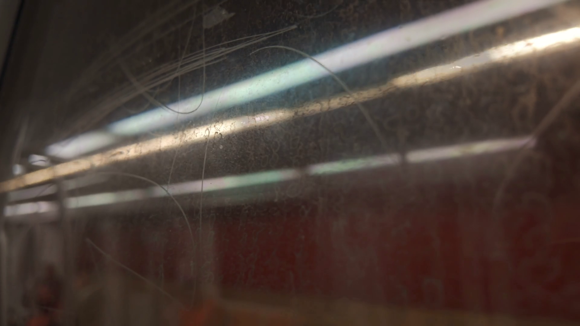Dirty Scratched Subway Window With Stock Footage SBV-352601455 ...