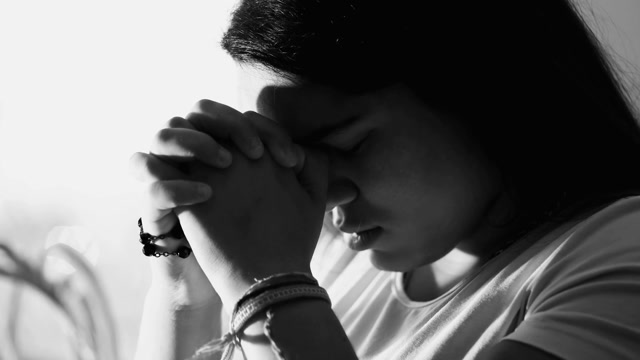 Sad Pray Stock Footage: Royalty-Free Video Clips - Storyblocks