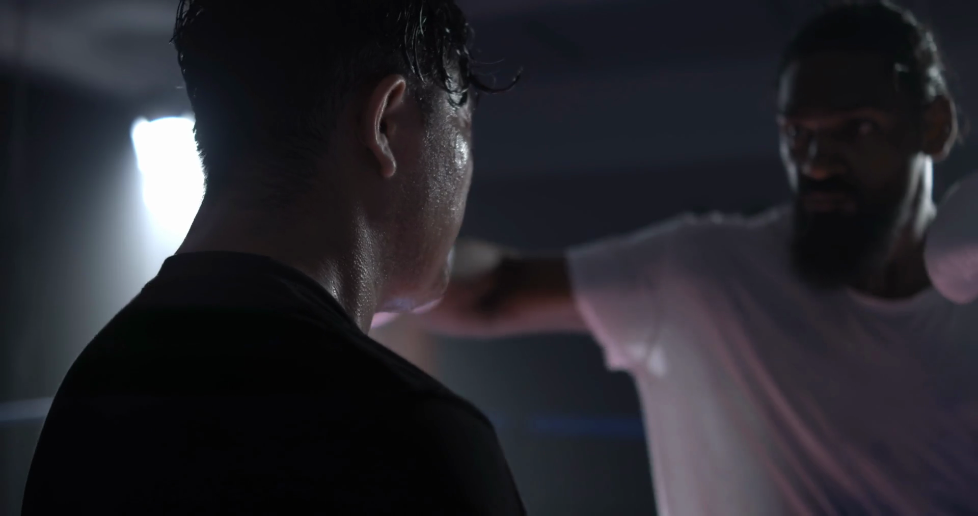 Dramatic Moment Of Fighter Getting Punched Stock Footage SBV-348625835 ...