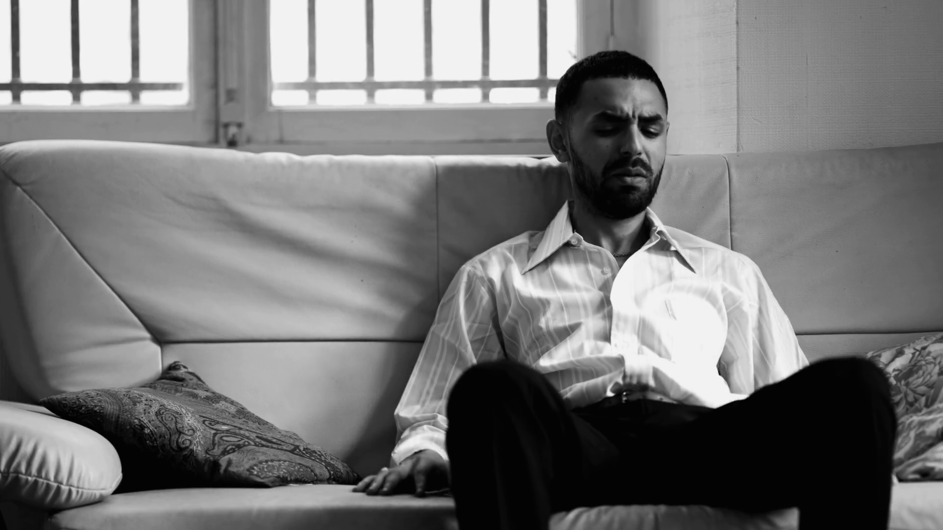 Dramatic Young Man Suffering From Emotional Stock Footage SBV-348724723 ...