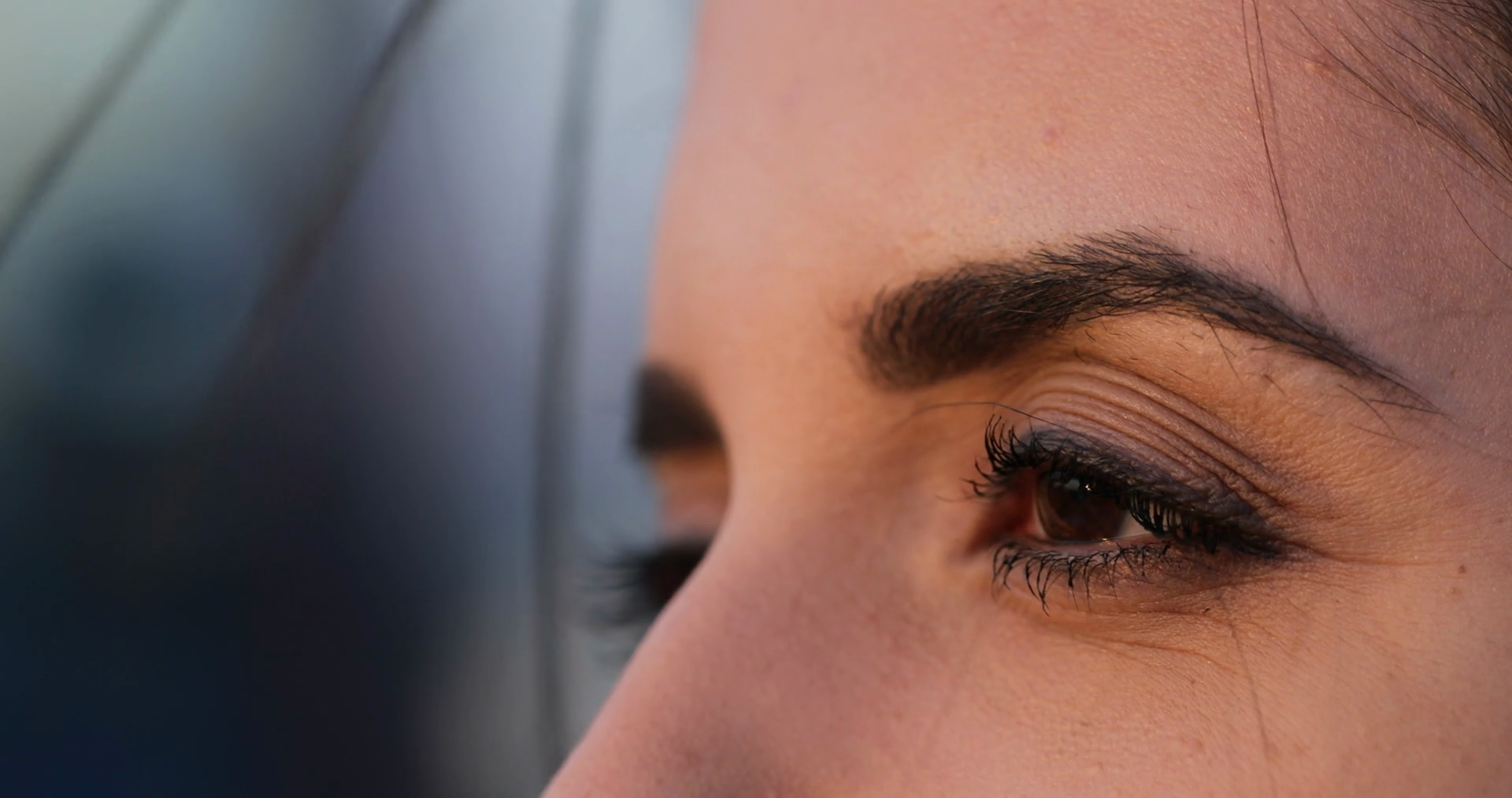 Dreamy Macro Close Up Of Girl Eyes Closing Stock Footage SBV-348503901 ...